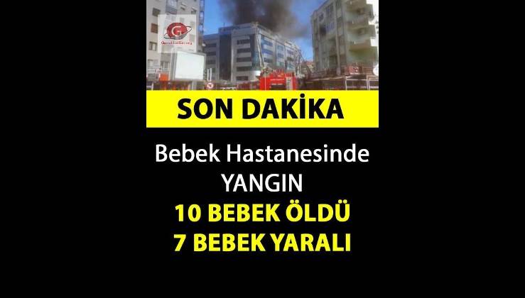 Bebek Hastanesinde Büyük Yangın Çıktı.... Çok Sayıda Kayıp ve Yaralı Var
