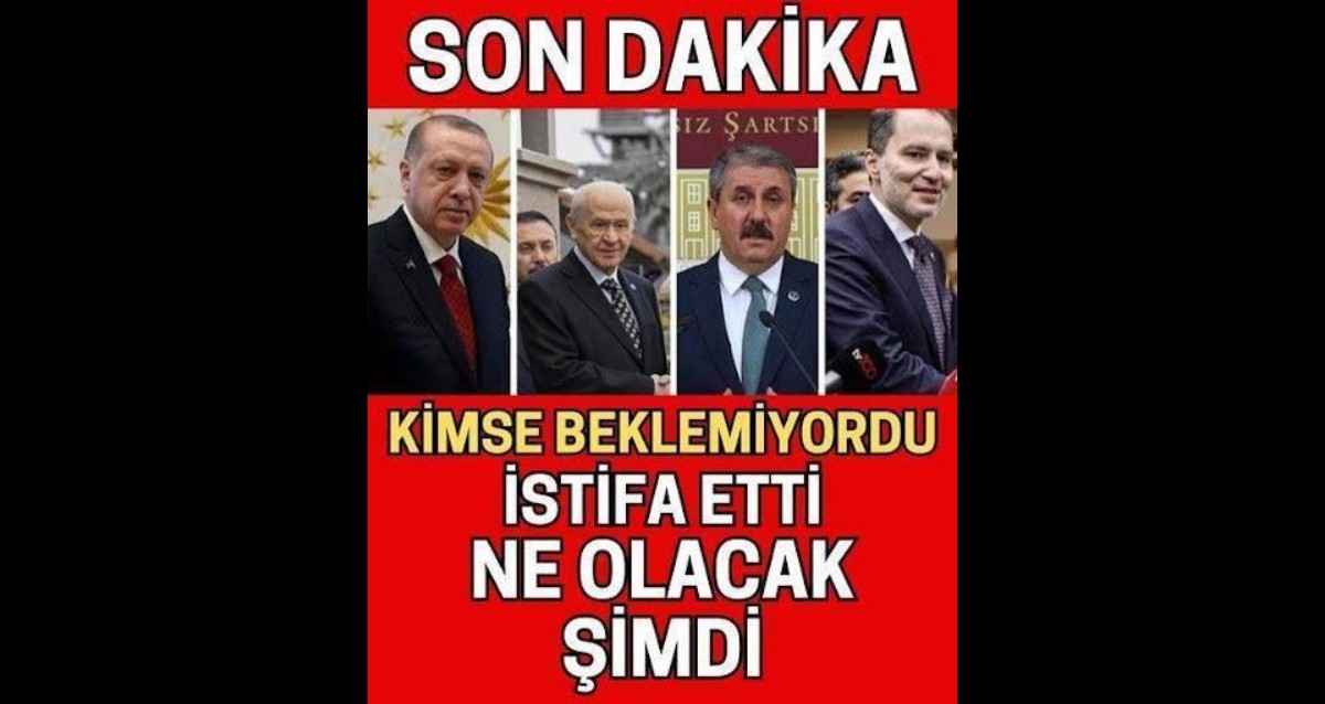 İstifa Etti..
