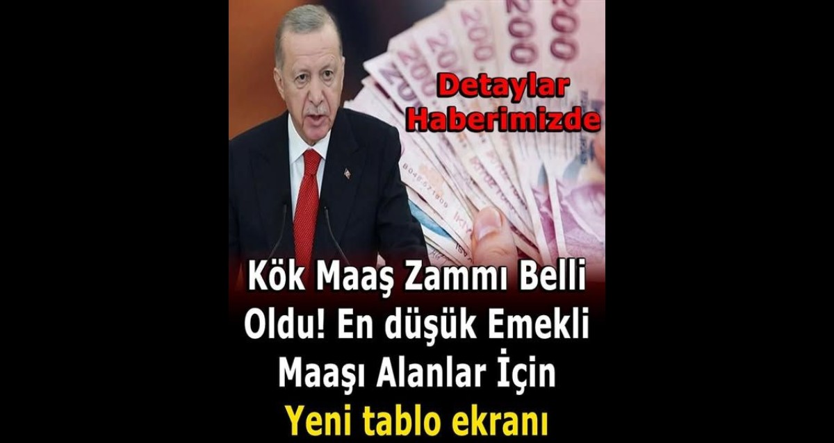 Yeni tablo açıklandı!.