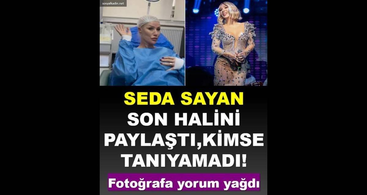 Seda Sayan tatilde son halini paylaştı,