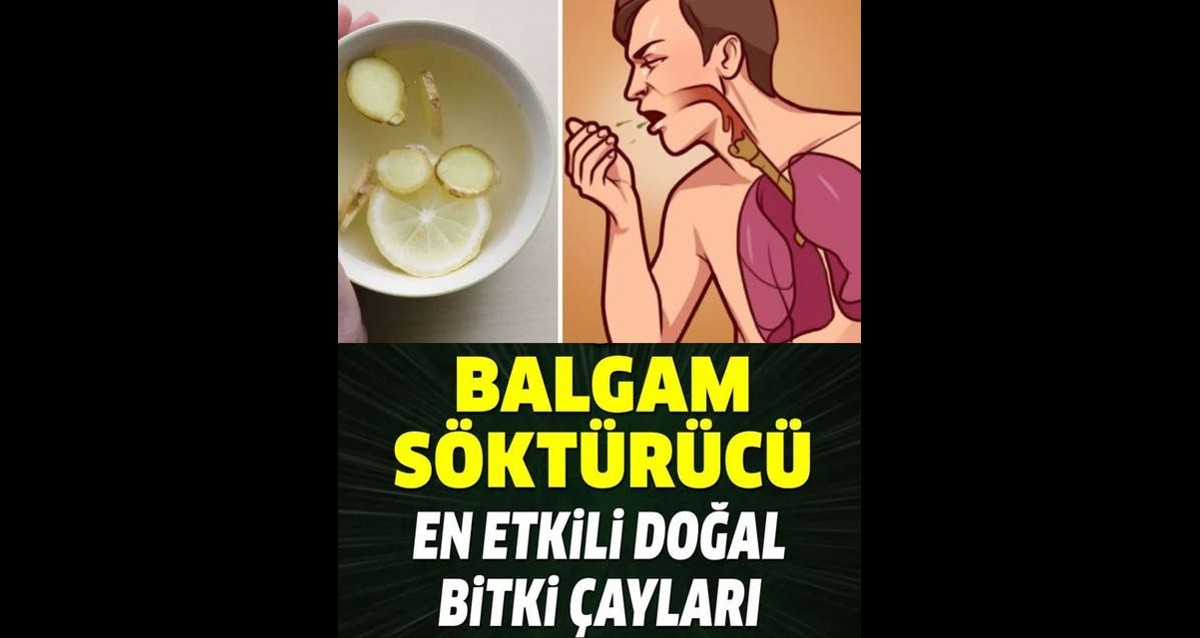 Balgam Söktürücü En Etkili Bitki Çayları