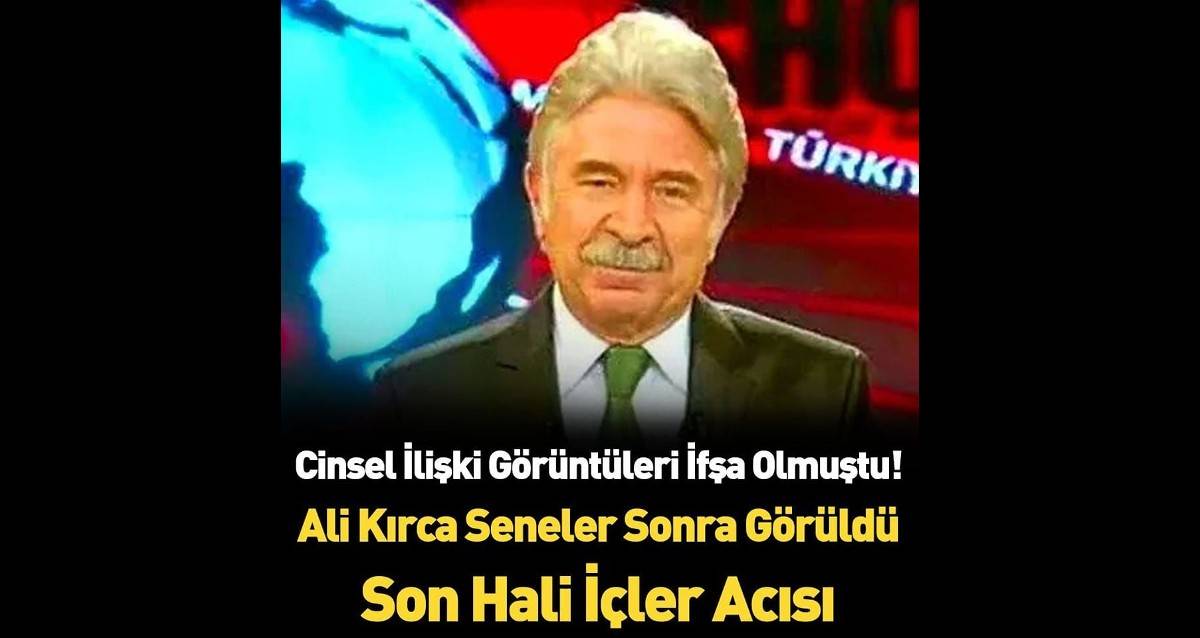 Ünlü sunucu Ali Kırca