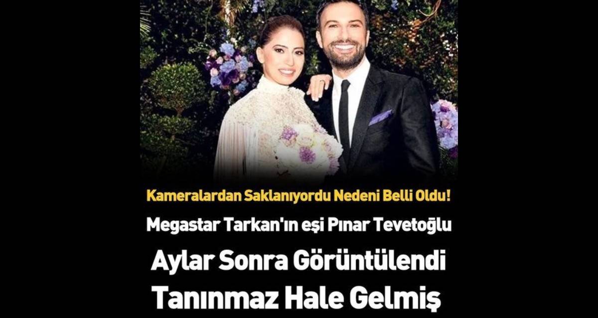 Megastar Tarkan'ın eşi Pınar Tevetoğlu