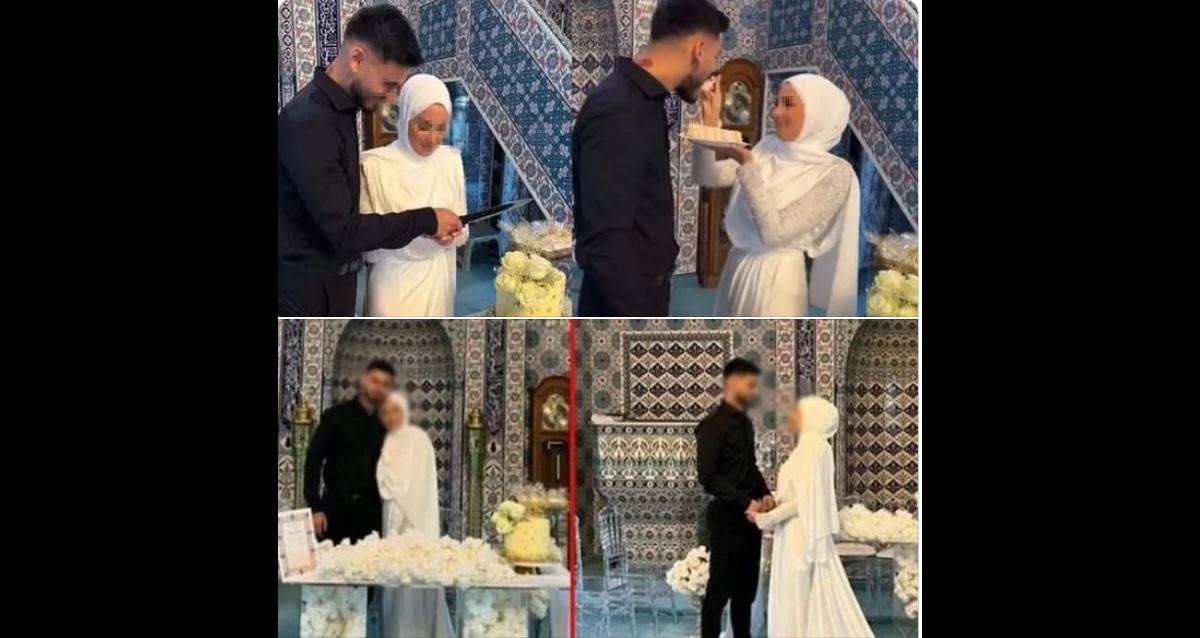 Camide nikah kıydılar Camide nikah kıydılar
