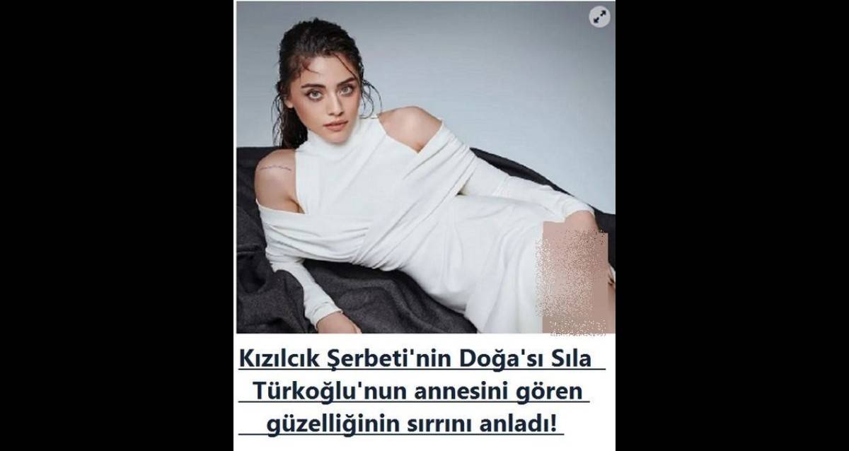 Kızılcık Şerbeti'nin Doğa'sı Sıla Türkoğlu'nun annesini gören ... Kızılcık Şerbeti'nin Doğa'sı Sıla Türkoğlu'nun annesini gören ...