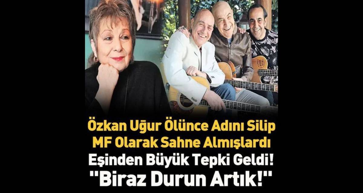 Özkan Uğur'suz MFÖ konserine eşi Aysun Aslan sert çıktı