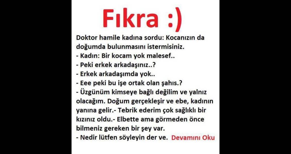 KOMİK FIKRA