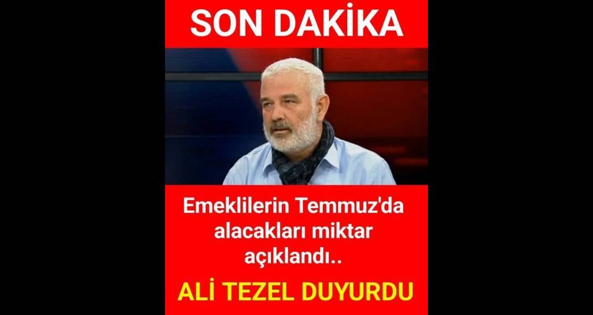 ali tezel duyurdu