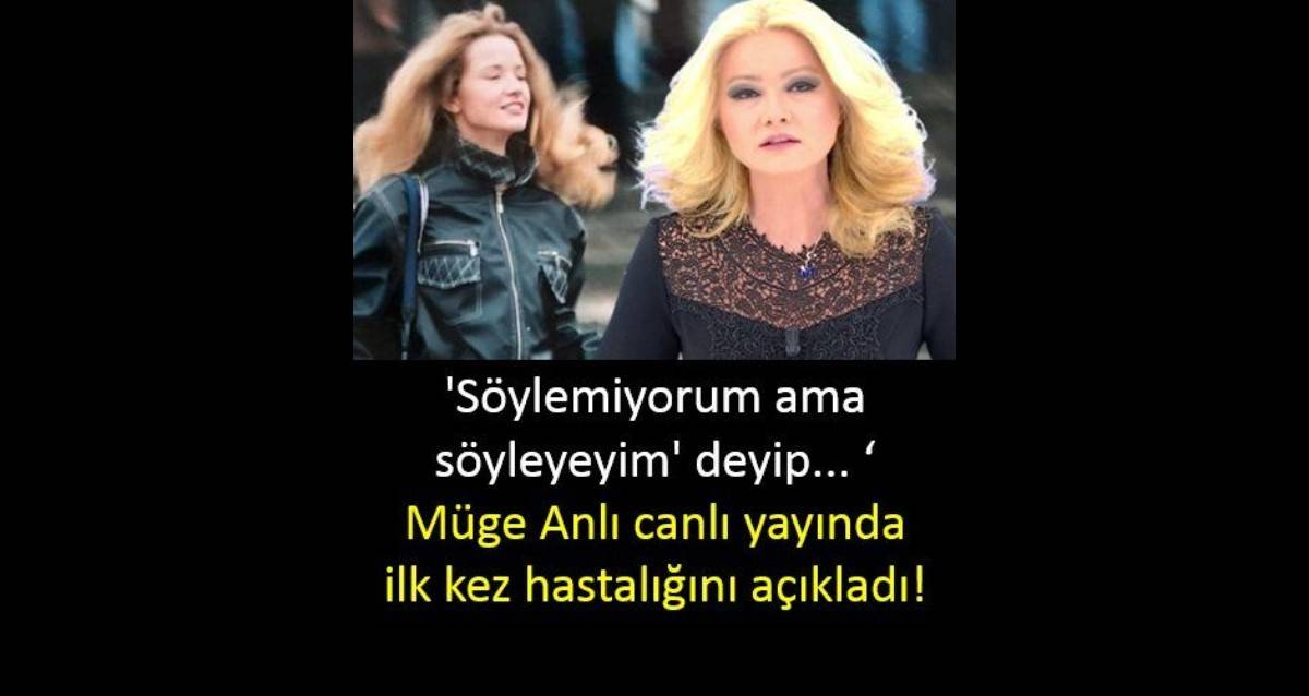 Müge Anlı canlı yayında ilk kez hastalığını açıkladı!